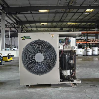 China 3HP Low-noise Sanyo Compressor Walk-in Refrigeration Cooling Unit Condenser Refrigeration Equipment for sale