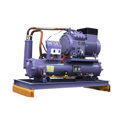 China Easy-Maintenance Copeland Scroll Compressor Condensing Unit | Water-Cooled for Industrial Refrigeration for sale