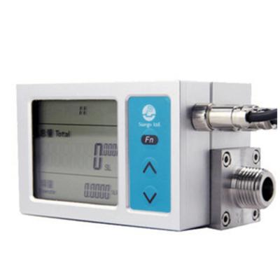 China Hygienic Stainless Steel Body Gas Flow Meter For Oxygen Metering MF5612 MF5619 for sale