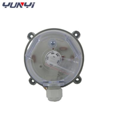 China Differential pressure control water air pressure switch with alarm for sale