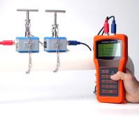 China Handheld Ultrasonic Flow Meter Sensor / Totameter / Effusion Meter for sale