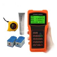 China Handheld Ultrasonic Flow Meter Sensor / Totameter / Effusion Meter for sale