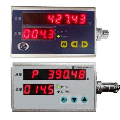 China Mf5200 Series Medical Oxygen Mass Flowmeter Split Display Air Meter Wall Mounted for sale