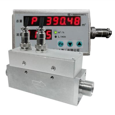 China Mf5200 Series Medical Oxygen Mass Flowmeter Split Display Air Meter Wall Mounted for sale