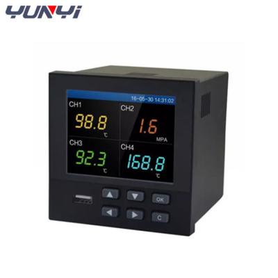 China Paperless recorder for temperature pressure flow electricity recorder for sale