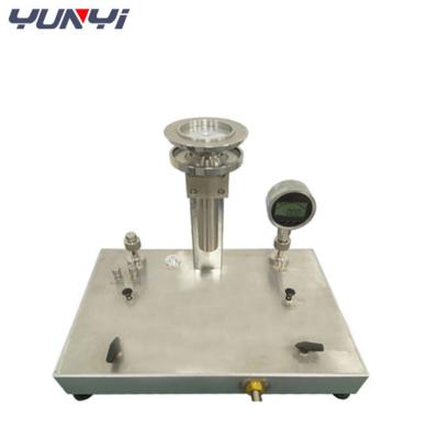 China Gas Piston Pressure Gauge Calibrator Nitrogen Dead Weight Tester With High Accuracy for sale