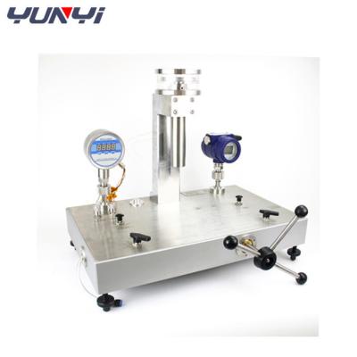 China Gas Piston Pressure Gauge Calibrator Nitrogen Dead Weight Tester With High Accuracy for sale
