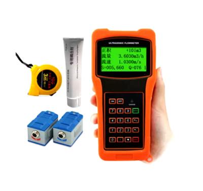 China De externe Debietmeter van het de Debietmeter Handbediende Water van de Klem Draagbare Riolering Ultrasone Te koop
