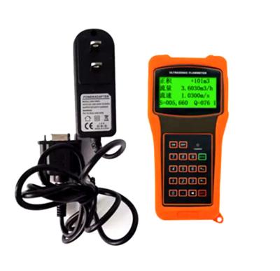 China De externe Debietmeter van het de Debietmeter Handbediende Water van de Klem Draagbare Riolering Ultrasone Te koop