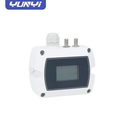 China Digital 4 - 20mA Air Differential Pressure Sensor Transmitter Micro Gas Wind Differential Pressure Transmitter for sale