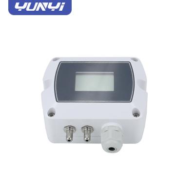 China Digital 4 - 20mA Air Differential Pressure Sensor Transmitter Micro Gas Wind Differential Pressure Transmitter for sale
