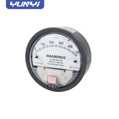 China YUNYI Differential Manometer Pressure Meter 0-60Pa Differential Pressure Gauge for sale