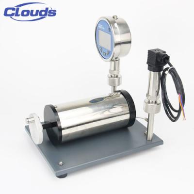 China Grey Hydraulic Electrical Contact Oil Pressure Gauge for Measuring Gas or Liquid Pressure for sale