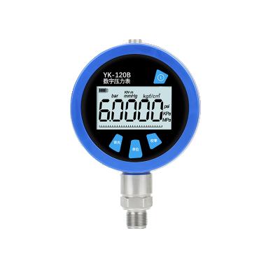 China YK-120B Digital Pressure Gauge Gas Pressure Gauge Air Pressure Gauge High Frequency and Precision for sale