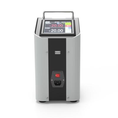 Calibratore di temperatura a blocco secco con display ad alta risoluzione per letture di temperatura chiare e accurate