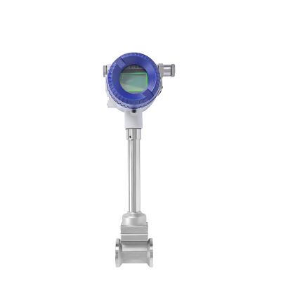 Medidor de fluxo digital de vórtice para gás e petróleo com temperatura média -40-450C