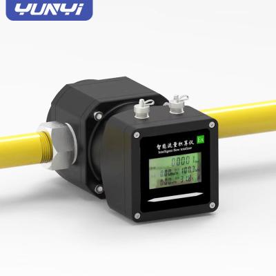 중국 Yunyi 지능형 디지털 스마트 메탄 가스 유량계 LPG 루츠 인라인 배기가스 유량계 OEM 맞춤형 루츠 유량계 판매용