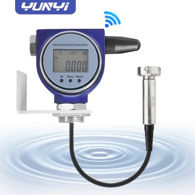 China Yunyi Sewage Treatment Plant Wireless Anti Clogging Liquid Level Gauge with LCD for Sludge Tanks Monitoring for sale