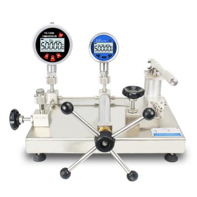 China Clean and Hygienic Pressure Transmission with Pressure Gauge Calibrator for Precise Calibration for sale