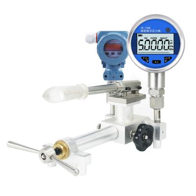 China Quick-Connect Fittings for Easy Assembly and Disassembly of Pressure Gauges with Pneumatic Pressure Calibrator for sale