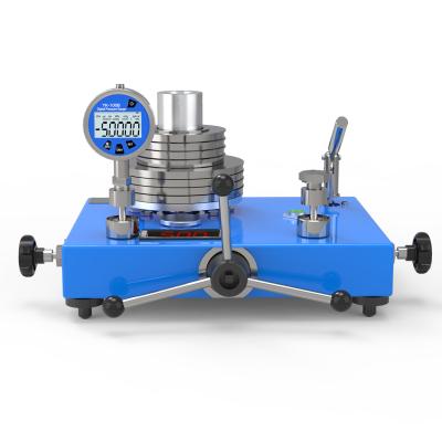 China Boost Your Measurement Efficiency with Dead Weight Tester The Perfect Choice for Piston Pressure Gauge Calibration for sale