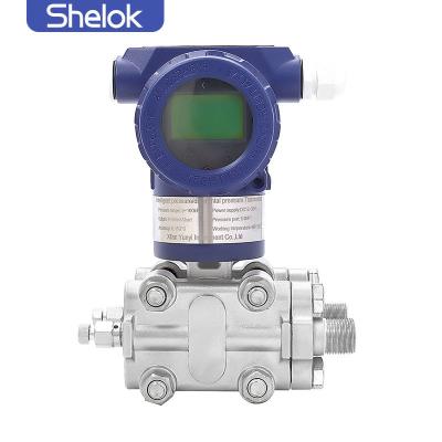China 3051 Smart Differential Pressure Transmitter 4-20mA HART 316L Stainless Steel Industrial Pressure Sensor for Liquid Gas Steam Level Density Measurement for sale