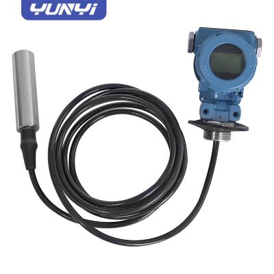 China Submersible Level Transmitter for Water / Fuel / Oil - Hydrostatic Submersible Level Sensor- 4-20mA Submersible Depth Pressure Transducer for Tank / Well / SumpFactory Direct- for sale
