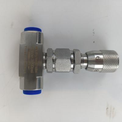 Cina Regolatore di pressione acqua aria di acciaio inossidabile del gas del CE di 138 Antivari con il metro di pollice di 1/2 in vendita
