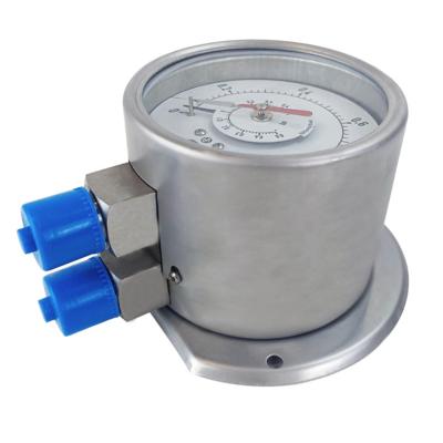China PSI SS316 Bourdon Differential Pressure Gauge Stainless Steel Case for sale