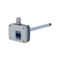 China ABS plastic Wind Flow Air Velocity Sensor Controller Modbus Output for sale