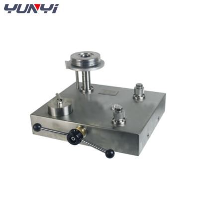 중국 수력 고성능 사하중 시험기 피스톤 압력계 교정부 판매용