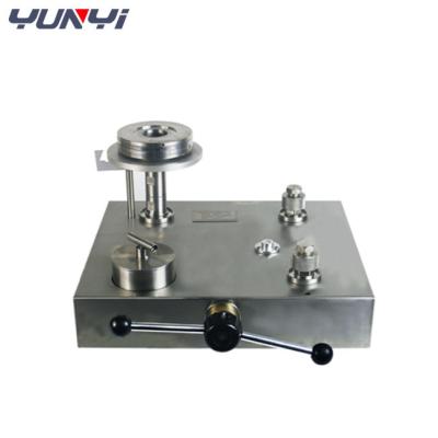 중국 수력 고성능 사하중 시험기 피스톤 압력계 교정부 판매용