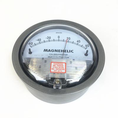 China Vertical Magnehelic Differential Pressure Gauge Air Pressure Manometer for sale