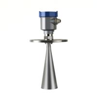 China Horn Type Sanitary Radar Level Meter For Solid Caustic Level Transmitter for sale