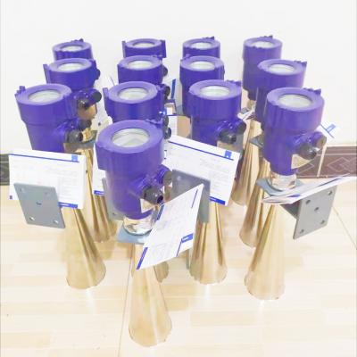 중국 316L 녹슬지 않는 강철사일로 레이더 레벨 게이지 송신기 26G 고주파 판매용