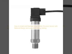 Easy to Install and Maintain Smart Water Pressure Sensor with Rational Design and Long-Term Aging Testing