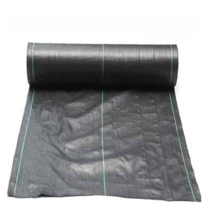 China 70-90g/M2 Weed Control Membrane Fabric Black Weed Barrier Cloth for sale