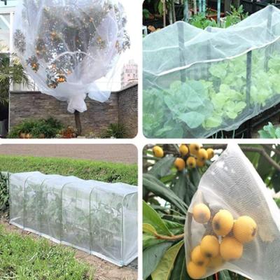 China Heavy Duty Garden Netting Custom Width Length Mesh for Greenhouse Anti Bug Plant for sale
