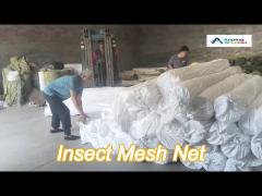 plain weave insect mesh net with bio-based uv stabilizer for 5 years use time in white