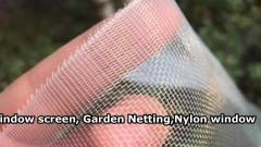 Plastic window screen,Garden netting,Insect screen, Nylon window screen,