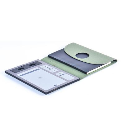 China Agenda personalizzata in pelle Premium A5 in pelle verde Personalizza Able classico taccuino multifunzionale aziendale for sale