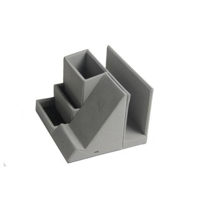Cina Scatola di cuoio ricaricabile senza fili di 10w Pen Holder Multifunctional 3Layer in vendita