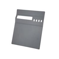 China Folding PU Leather Wireless Charging Mouse Pad with Custom Logo and Phone Holder for sale