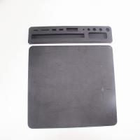 China Wireless Charging Mouse Pad 10W Fast Charging PU Leather Multifunctional with Pen and Phone Holder for sale