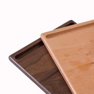 China gerecycleerd Waterdicht houten muisstootkussen, Vochtbestendige houten muismat Te koop