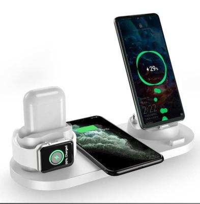 中国 6つ多機能1つの電子無線充電器の団体のギフトのABS材料に付き 販売のため
