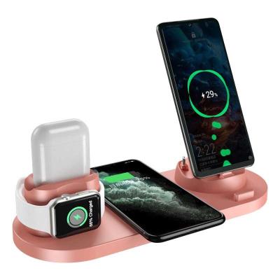 中国 6つ多機能1つの電子無線充電器の団体のギフトのABS材料に付き 販売のため
