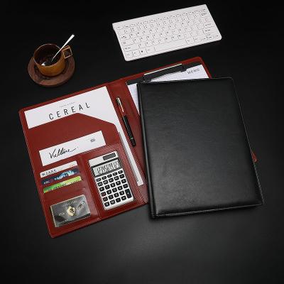 Cina Logo su ordinazione riciclabile di Multiscene di affari dell'unità di elaborazione della cartella di cuoio durevole del blocco note in vendita