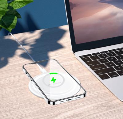 Cina forte magnetico della tassa 15W del caricatore del Ultraportable corporativo senza fili veloce del regalo in vendita
