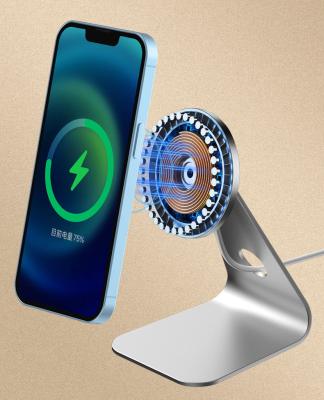 Cina Supporto corporativo su ordinazione della lega di alluminio del regalo di Logo Anti Skid Wireless Charger per il telefono in vendita